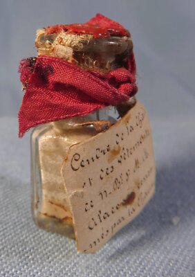 Relics - Glass Bottle Reliquary Relic