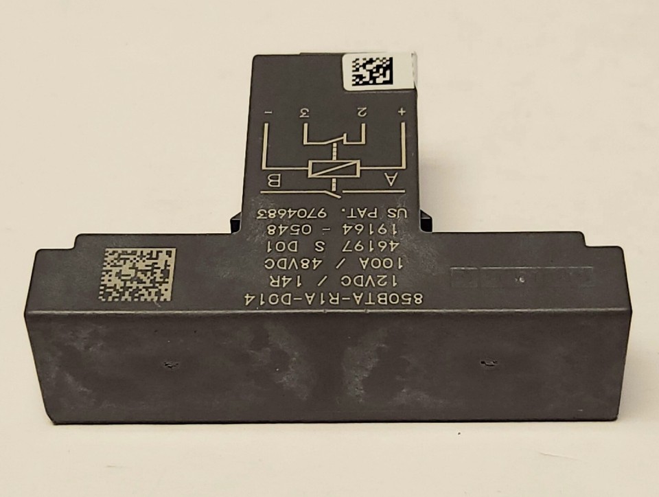 GRUNER 850BTA R1A D014 RELAY 12 VDC 14R 100A 100 AMP 48 VDC 46197 S D01 ...