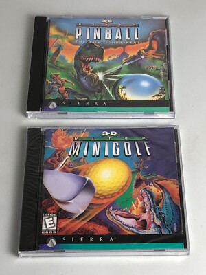 Sierra 3D Ultra Pinball the Lost Continent & 3D Ultra Minigolf Pc Games ...