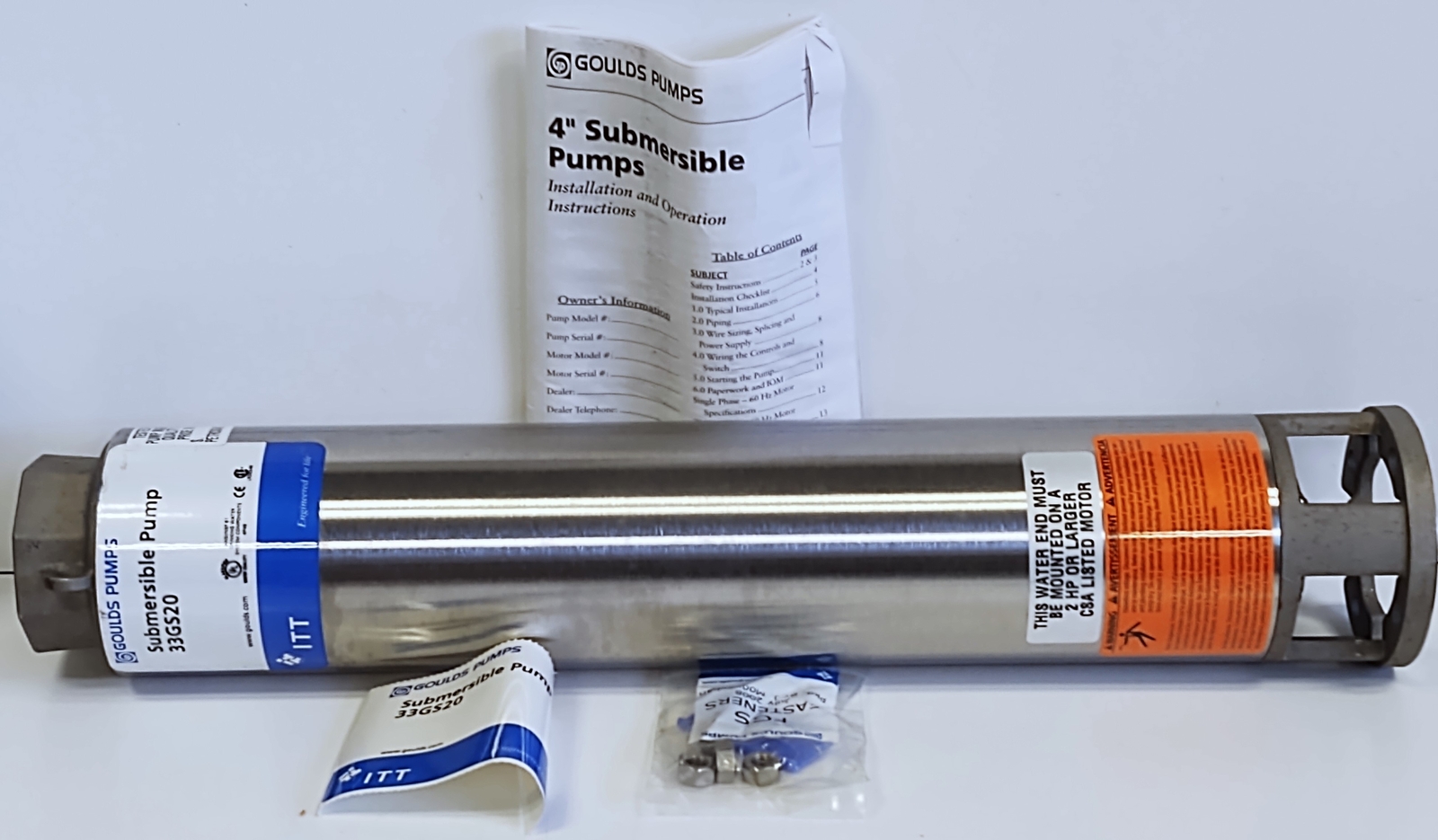 33GS20 - Goulds PUMPS GS Liquid End for sale online | eBay