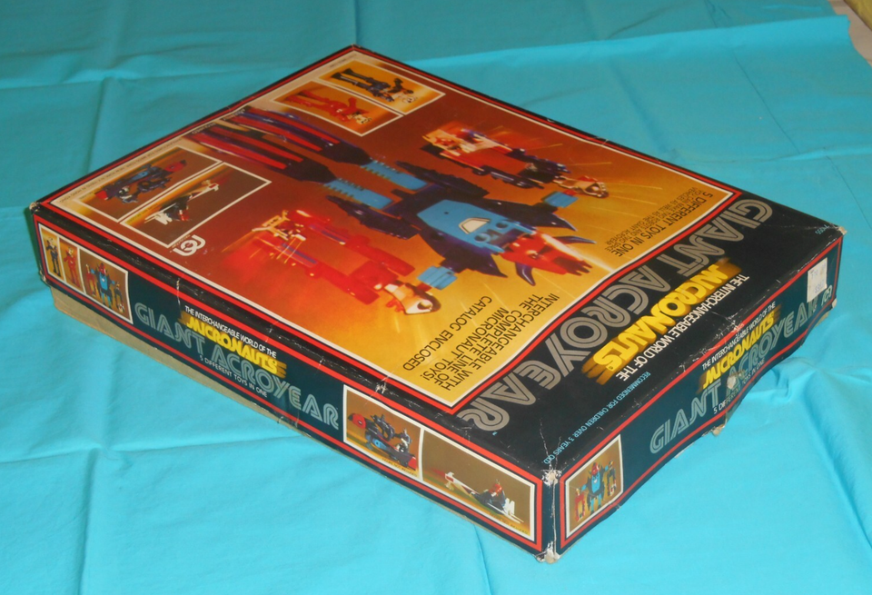 vintage original Mego Micronauts GIANT ACROYEAR in original box | eBay