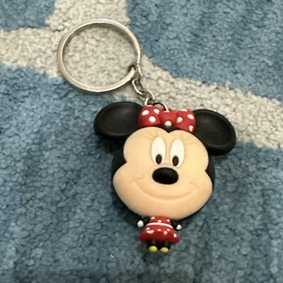 Disney Parks Fat Head Minnie Mouse Key Chain NWOT | eBay
