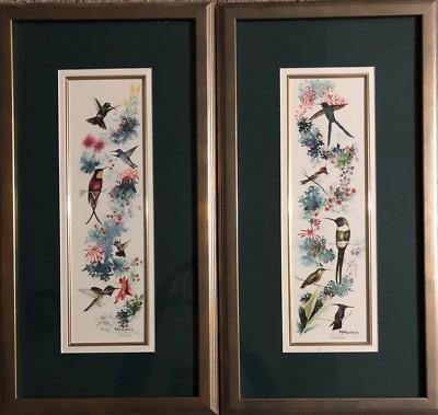 PAIR OF PM FITZPATRICK LIMITED SIGNED BIRD LITHOGRAPHS | eBay