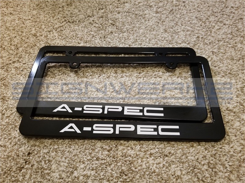 Acura Aspec License Plate Frame Racing RDX ILX TLX NSX Type S CSX ...