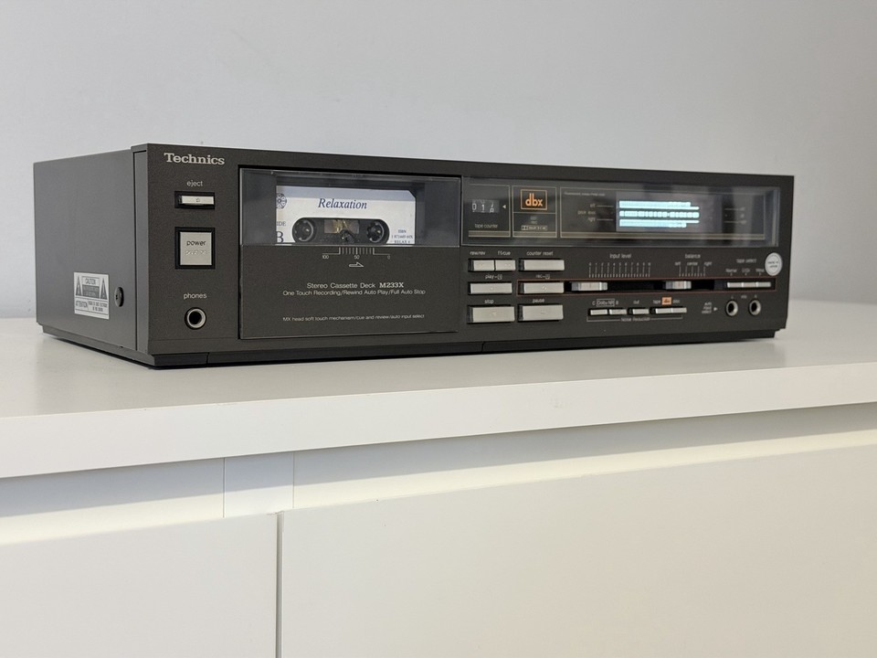 Technics M233dCassette Deck High End Hifi System Separate | eBay UK
