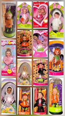 Lot of 22 Barbie Kelly Holiday Dolls Target Exclusive NIB Halloween ...