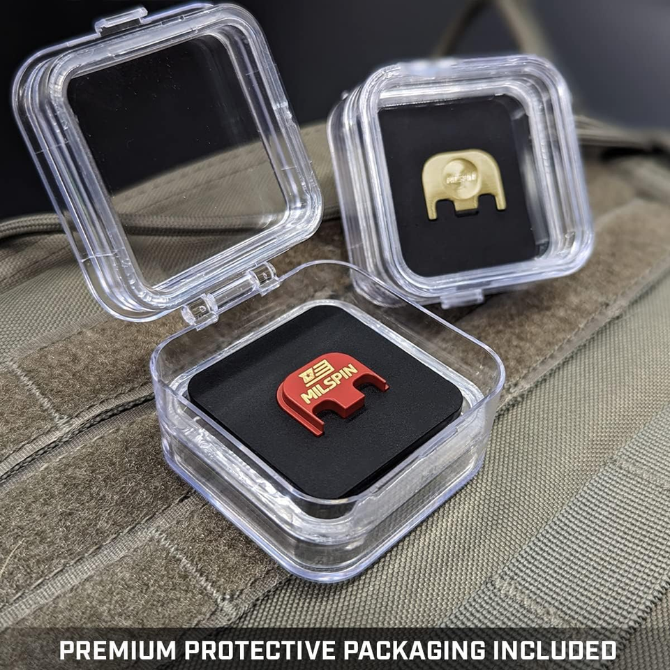 CNC Milled 3D Knockers Slide Back Plate (Butt Plate) Compatible with ...