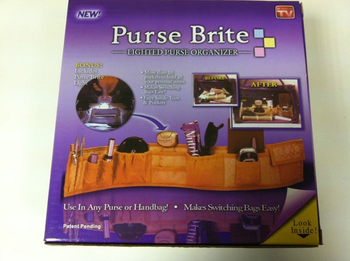 Handbag Bag Organizer with Light Purse Brite Gift Makes Switching Bags ...