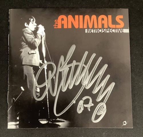Eric Burdon Signed CD The Animals Album Music Autograph Grammy JSA ...