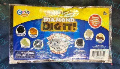Diamond Dig It! Gem Collection Box Real Diamond In 1 Of 24 Boxes By ...