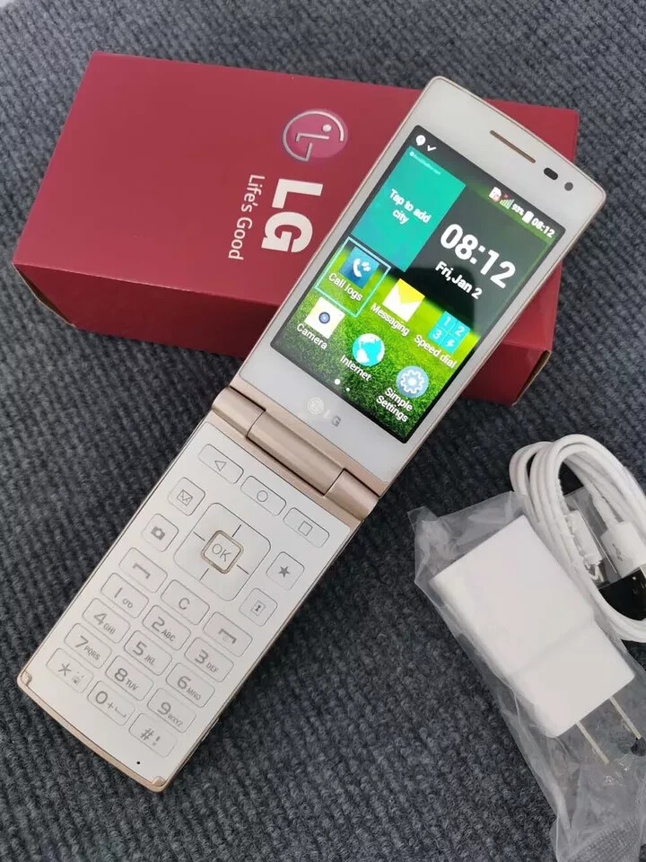 Unlocked LG Wine Smart D486 4G LTE 4GB ROM 3.5" Android Flip Keyboard ...