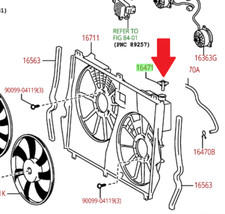 LEXUS OEM FACTORY COOLANT OVERFLOW RESERVOIR CAP 2016-2020 RX350 16405 ...
