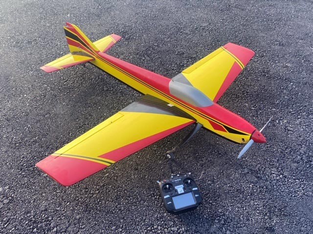 Desire RC Pattern Model 64" Wingspan RC Model Airplane Printed Plans ...