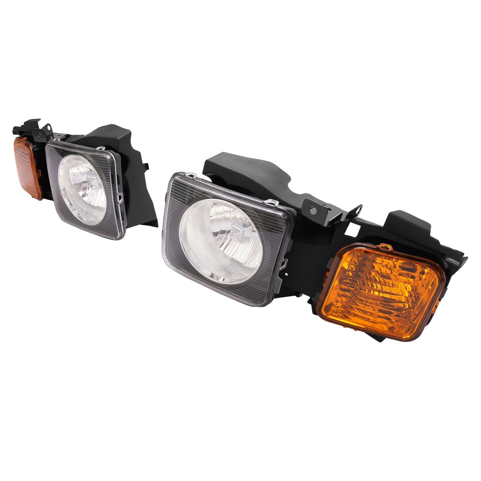 KUAFU Headlights Headlamps Set Left &Right For Hummer H3 2006-2010 H3T ...