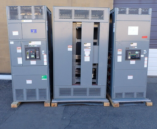 Square D QED 3000 amp Switchgear 480v 3 Phase 4W LSIG ERMS Panelboard ...