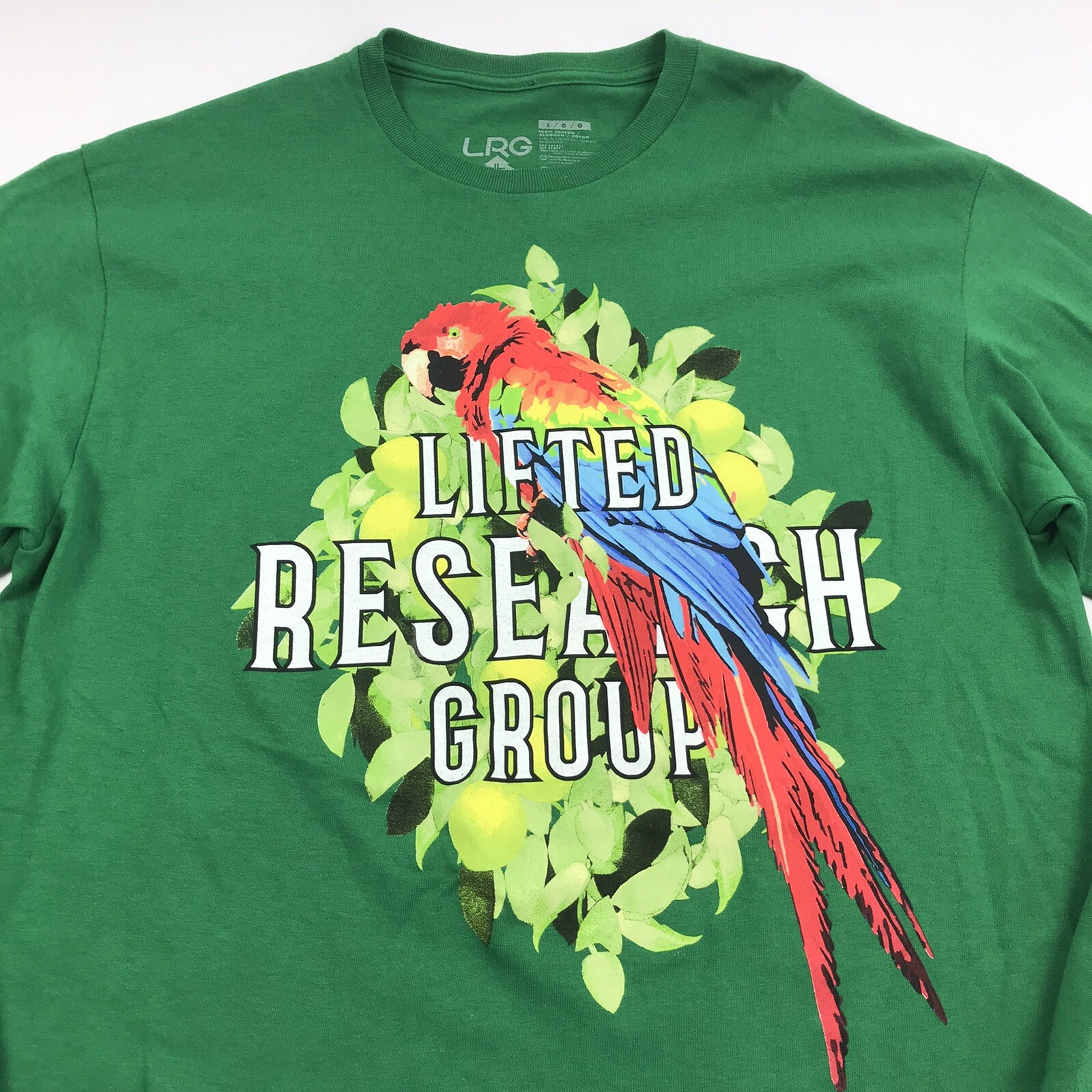 Parrot Macaw Tropical Lifted Research Group LRG Green… - Gem