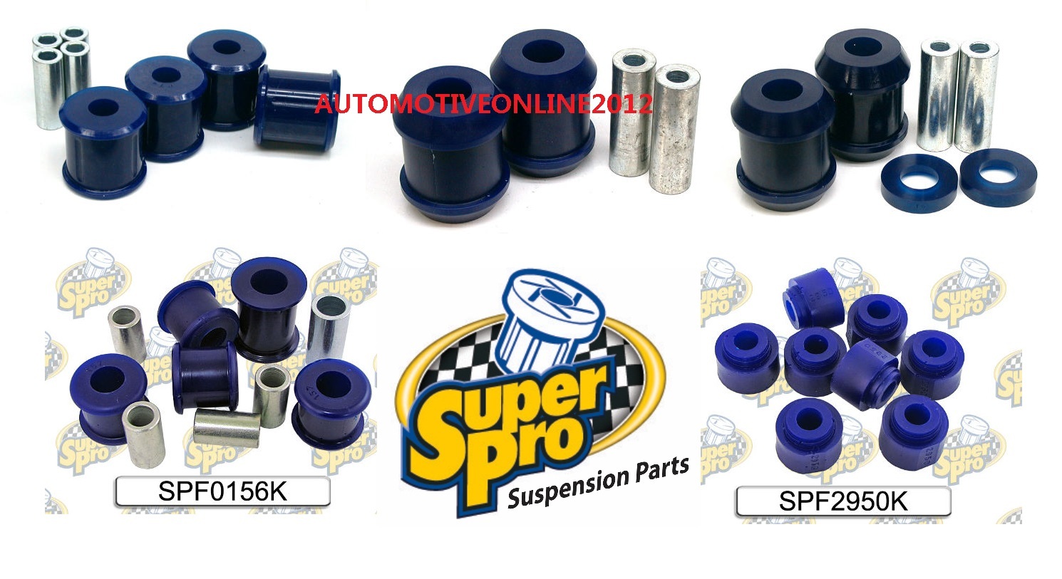SUPERPRO Rear Suspension Bush Kit for Ford Falcon EL AU SOLID AXLE ...