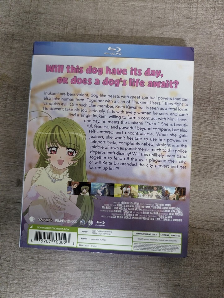 Inukami! - Complete TV Series and Movie - 2-Disc Blu-Ray (Slip Sleeve ...