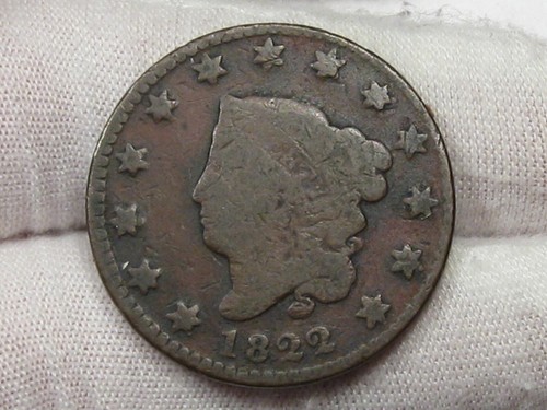 1822 Large Cent. #22 | eBay