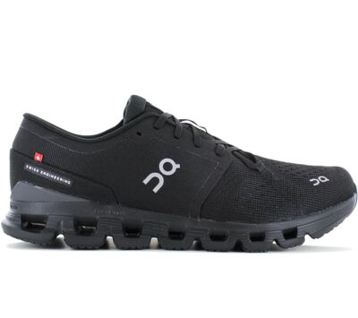 ON Running Cloud X 4 - Herren Sneaker Schwarz 3ME30040106 Sport Fitness ...