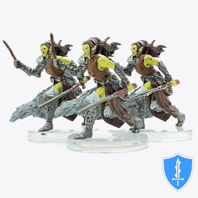 Githyanki Gish x3 - Warband #4 Icons of the Realms D&D Miniature | eBay
