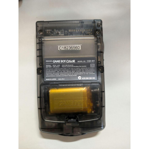 Nintendo Game Boy Color FPGBC Clear Black Compatible Video Game Console ...