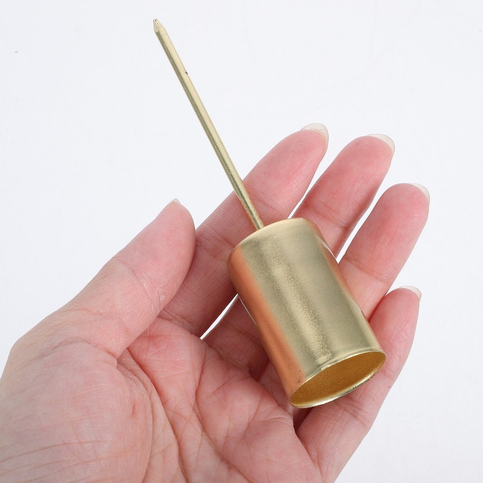 5 Pcs Christmas Candle Holders Iron Candle Cup Insert Festival Candle ...