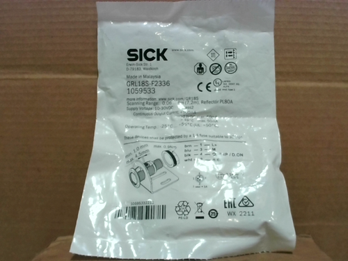 Sick GRL18S-F2336 Photoelectric Sensor Switch 1059533-Factory Sealed ...