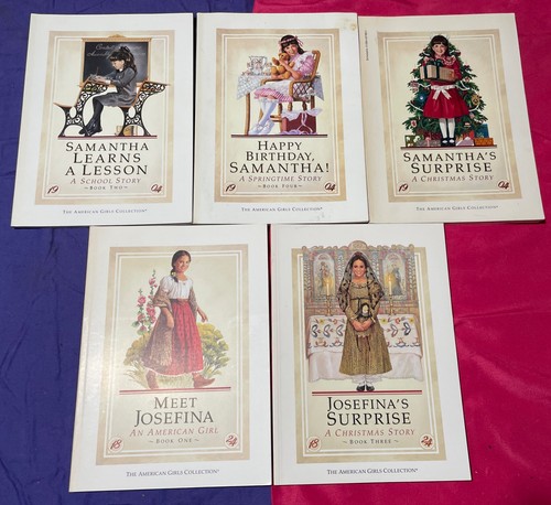 The AMERICAN GIRL Collection Book Lot Mixed Titles Samantha Josephina ...