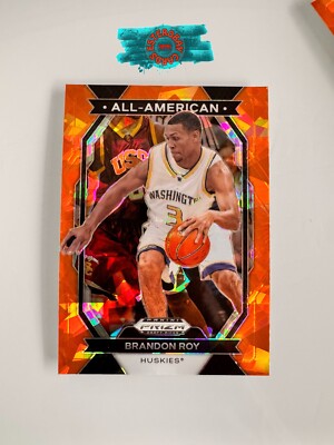 2024 Panini Prizm Draft Picks #4 Brandon Roy All-American Prizms Orange ...
