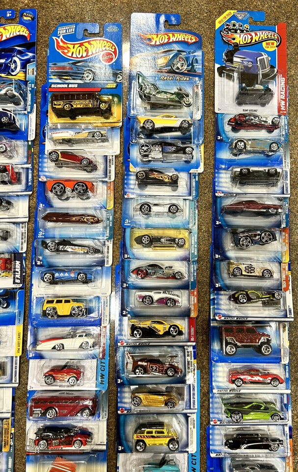 Large Lot 100 Vintage Hot Wheels New Read 100 Cars in Package -90s ...
