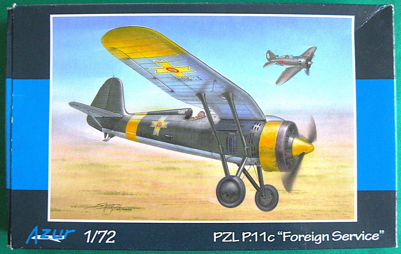 Azur Models 1/72 PZL P.11c 'In Foreign Service' Plastic Model Kit ...