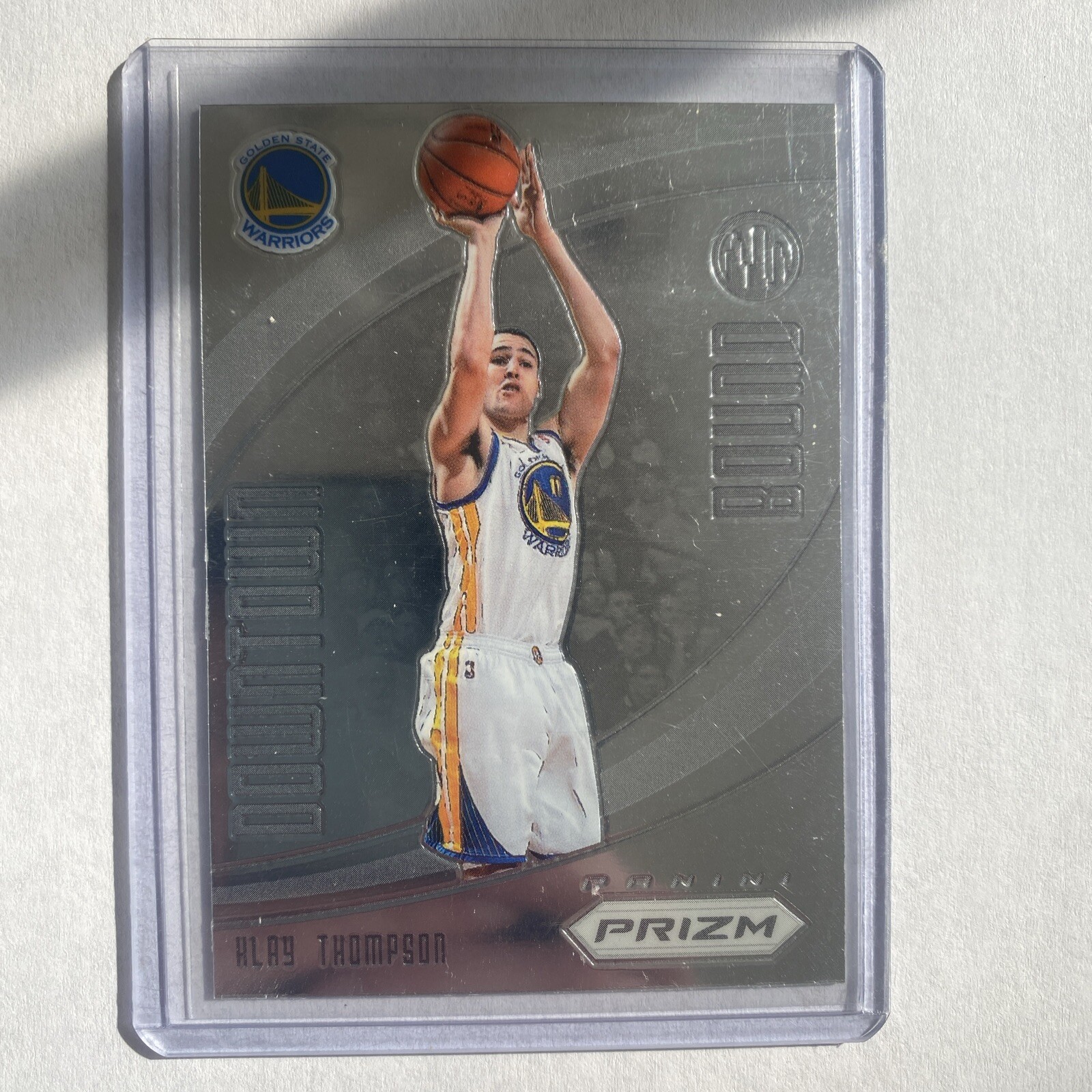 Klay Thompson PRIZM ROOKIE CARD Warriors Insert RC 2012-13 Panini Prizm ...