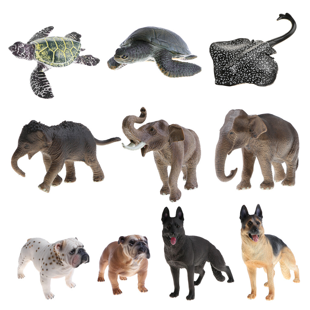 Simulation Wildlife/ Zoo Animal Model Figurine Educational Nature ...
