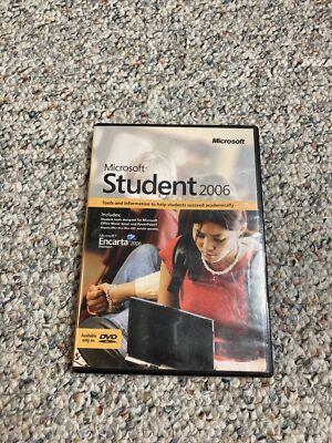 Microsoft Student 2006 Software Disc | eBay