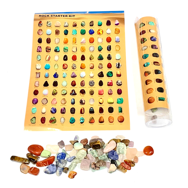 Rock Collecting Starter Kit w/ Identification Poster | eBay