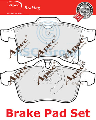 Apec Front Brake Pads Set OE Quality Replacement PAD1348 | eBay UK