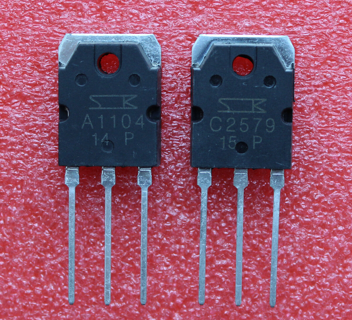 5pairs 2SA1104/2SC2579 A1104/C2579 Integrated Circuit IC TO-3P | eBay
