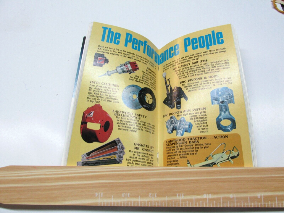 1977 NHRA RULE BOOK DRAG RULES NATIONAL HOT ROD ASSOCIATION | eBay