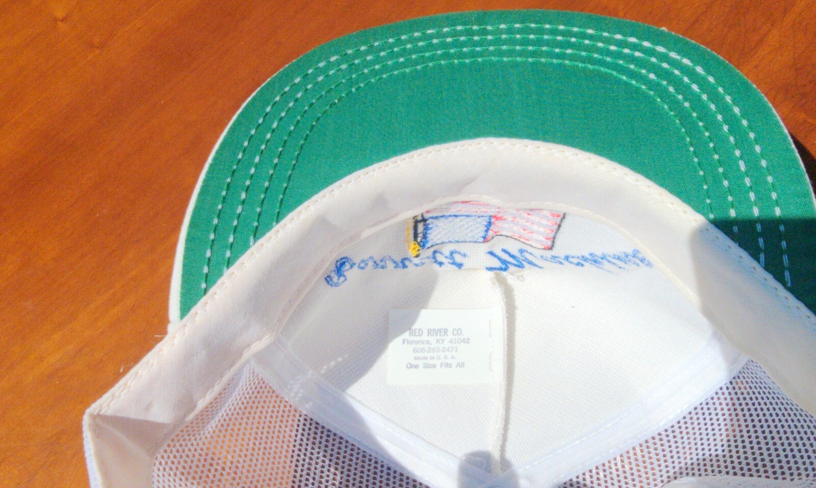 Barrett Machine White Trucker Hat Mesh Back Snapback Adjustable ...