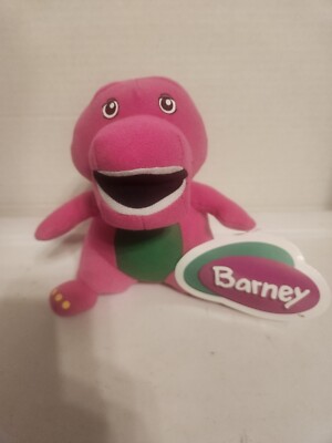 NEW Barney The Dinosaur 7" Toy Factory Plush Purple Stuffed Animal | eBay