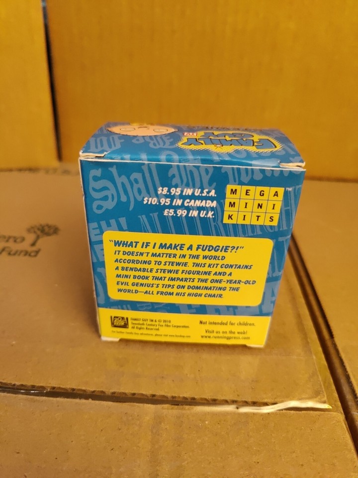Family Guy Stewie's World Domination Kit as seen on tv New In Box Toy ...