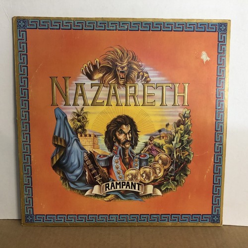 Nazareth Rampant LP Vinyl UK 1974 Mooncrest CREST 15 Embossed Cover | eBay