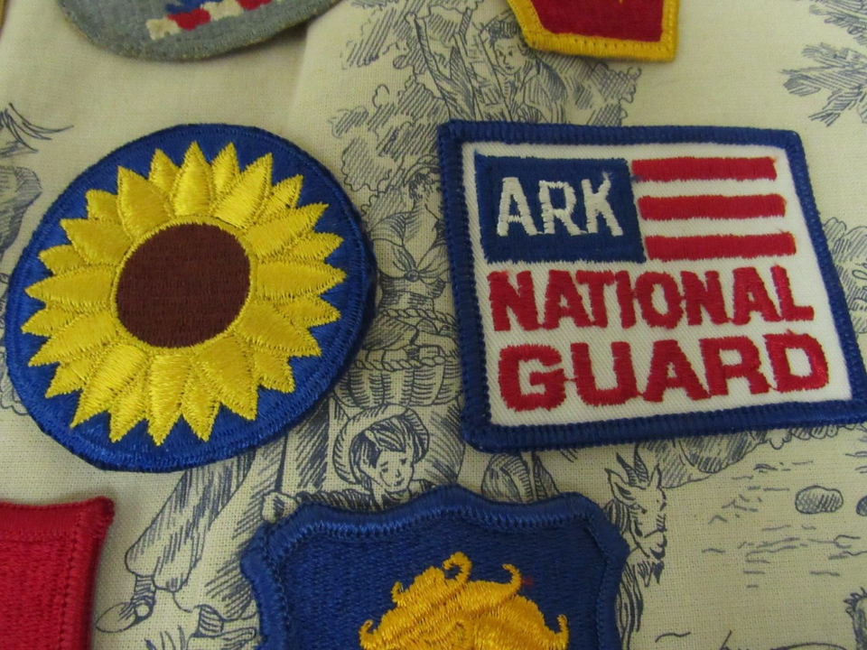 (15) Vtg. WWII & Post US Army National & State Guard Patches | eBay