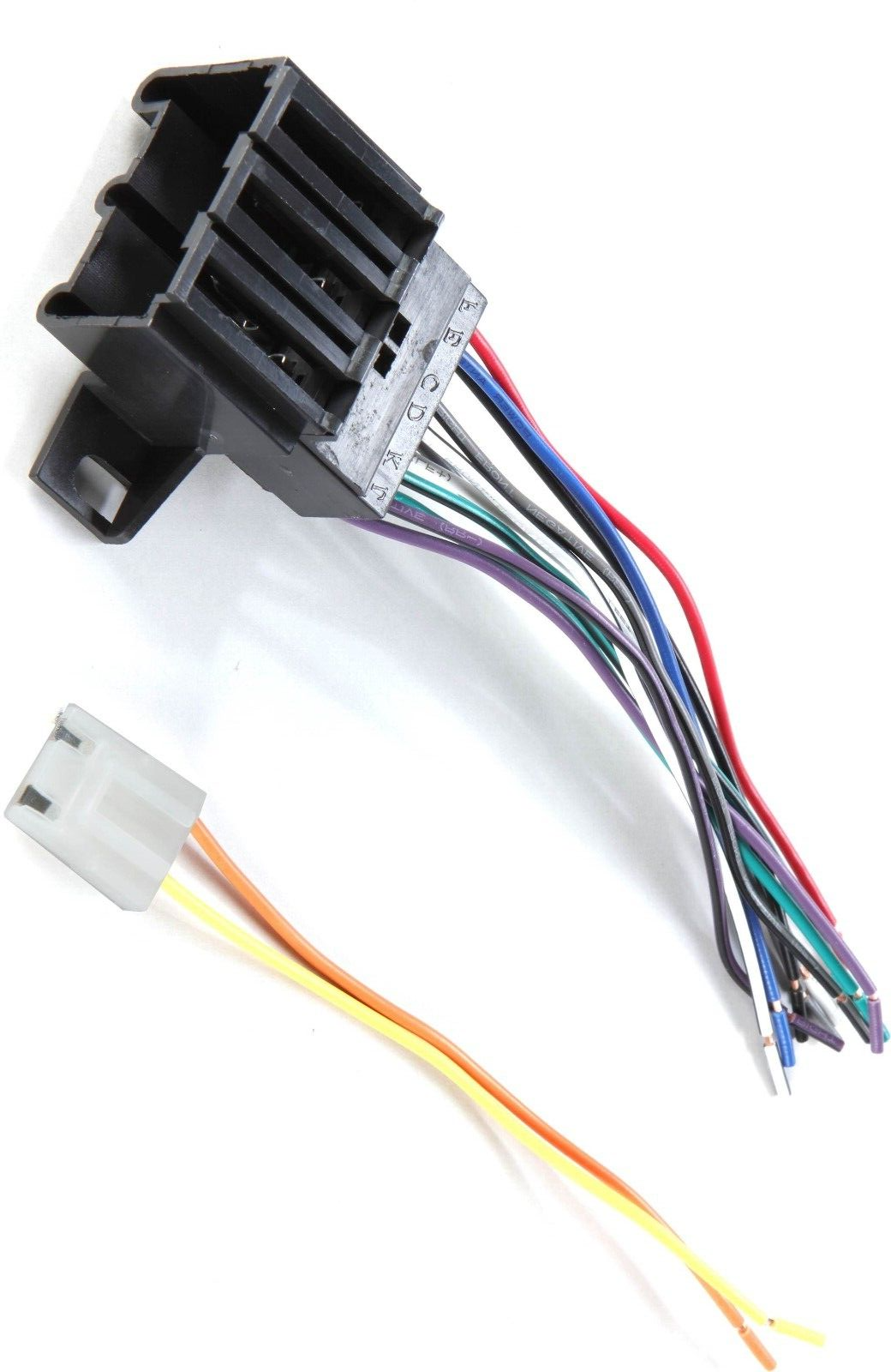 Car Stereo 12-Pin Harness Aftermarket Radio Adapter for select GM 1973 ...