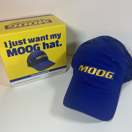 Moog Snapback Mesh Trucker Hat Blue New Open Box Suspension Parts | eBay