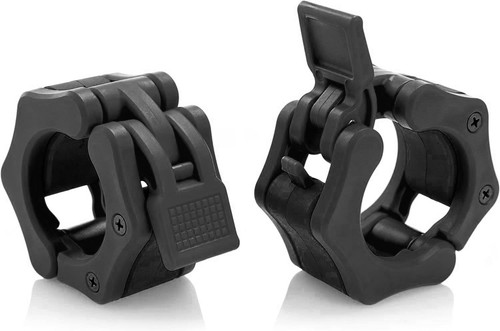 2" Olympic Barbell Clamps Quick Release Weight Clips - Black Pair | eBay