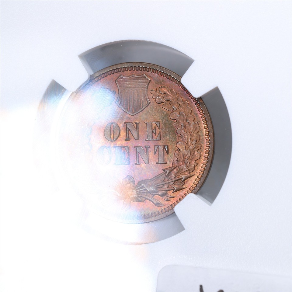 1874 1C Proof Indian Head Cent PF65 BN NGC 8424905-017 Mintage of 700 ...