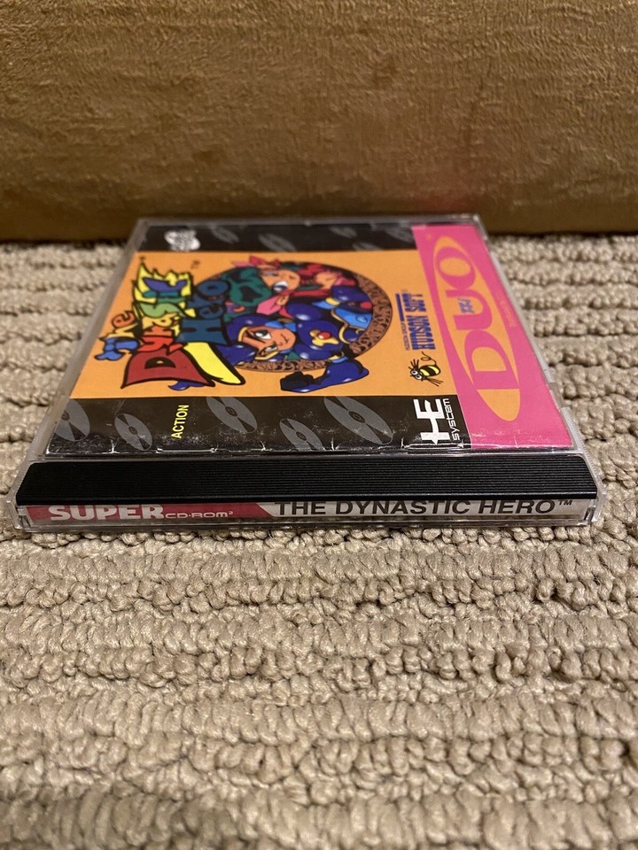 Turbografx Turbo Duo Dynastic Hero instruction manual MANUAL ONLY! NO ...