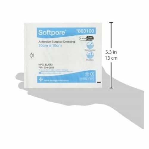 Softpore Adhesive Dressings Sterile 6x7cm, 10x10cm, 10x15cm Soft Pore ...